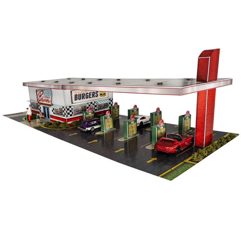 Ho Scale Drive In - Etsy