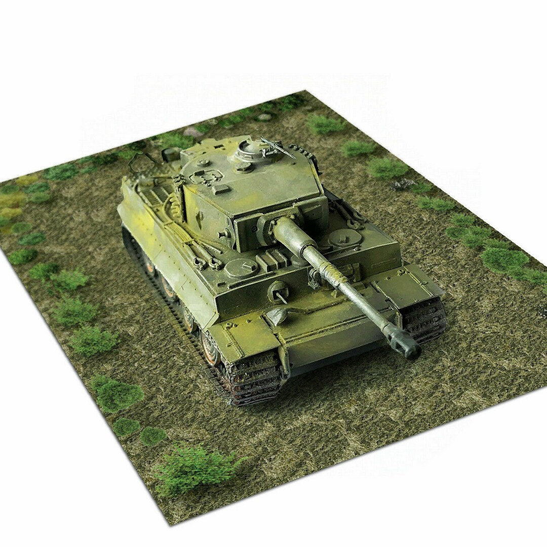 1/25 - 1/64 Scale: Grass Field Model Base for Junk, Military, Tanks ...