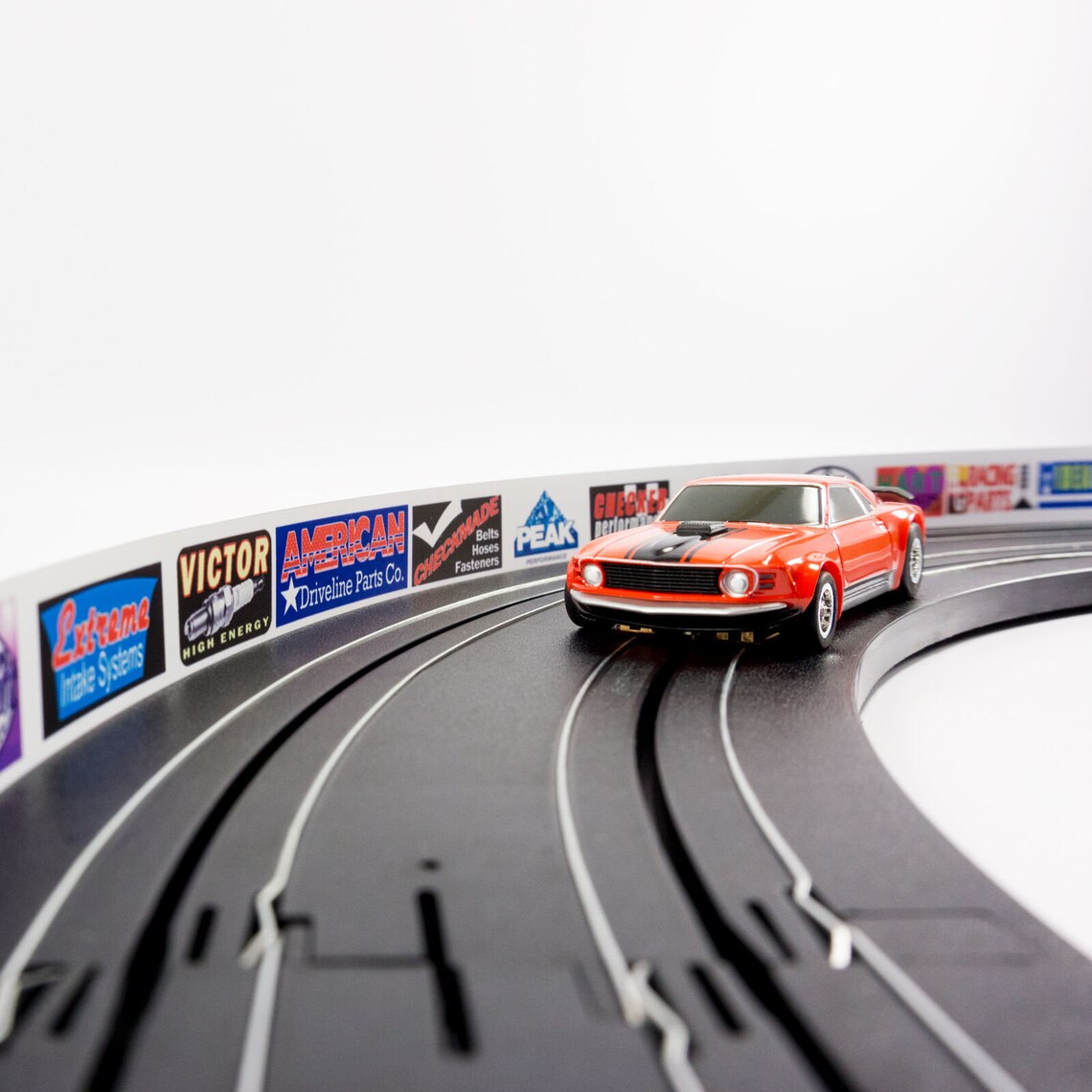 Pl 5050 Afx Slot Car Guard Rail Set - Photoreal Fits: 1/64 & 1/43 Scale ...