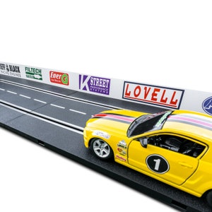 Pl 6060 1/24 Slot Car Guard Rails Set - Sponsor Fits: Carrera, Marx - Etsy