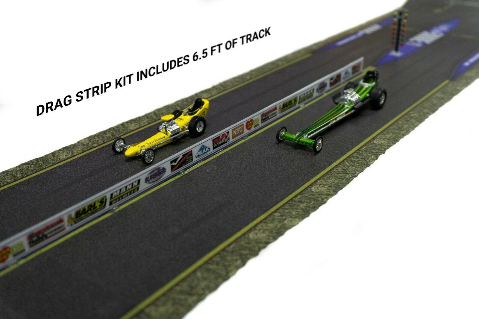 Mg 9007 1/64 Scale 1/8 Mile Drag Strip Raceway Real Roads Style 6 - Etsy