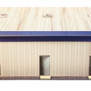 Bk 6423 1:64 Scale "pit Stop Garage" Photo Real Scale Building Kit - Etsy