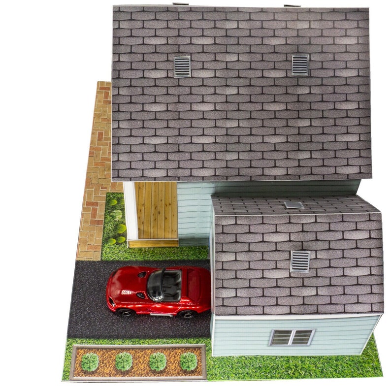 BK 6452 1:64 Scale "modern House" Photo Real Scale Building Kit - Etsy ...