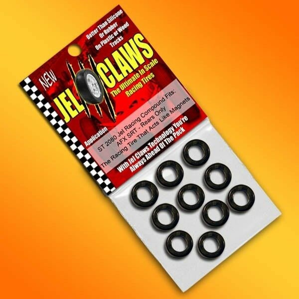 St 2080 1/64 Ho Scale Slot Car Tire for Afx Srt, Mega G, Tomy Afx Turbo ...