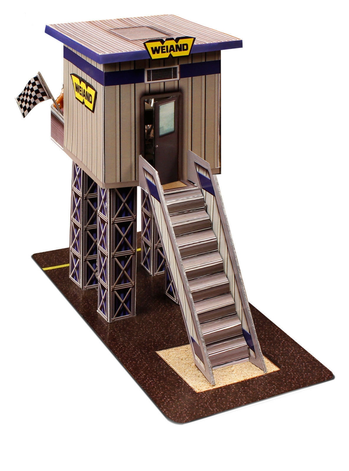 BK 6429 1/64 Slot Car Ho "marshalling Tower" Photo Real Fits Aurora Afx ...