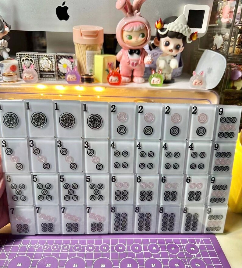 Mahjong Set Resin Mahjong Set AMERICAN Mahjong CUSTOMIZED PERSONALIZED ...