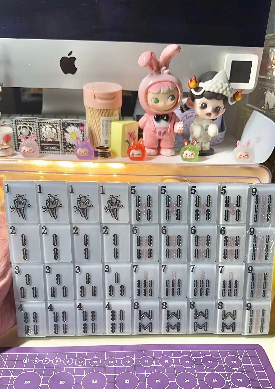 Mahjong Set Resin Mahjong Set AMERICAN Mahjong CUSTOMIZED PERSONALIZED ...