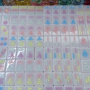 Mahjong Set - Resin Mahjong Set - CHINESE Mahjong - CUSTOMIZED ...