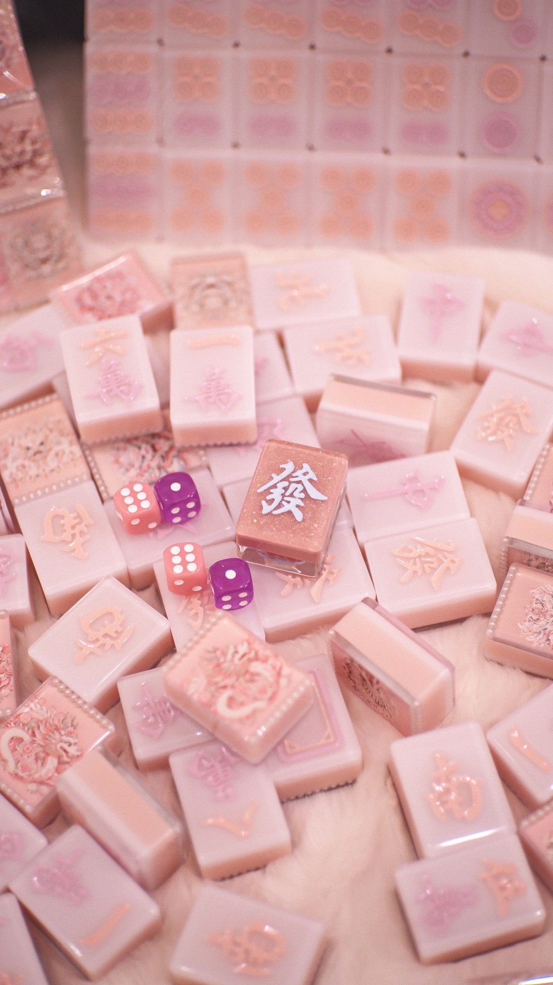 Mahjong Set - Resin Mahjong Set - CHINESE Mahjong - CUSTOMIZED ...