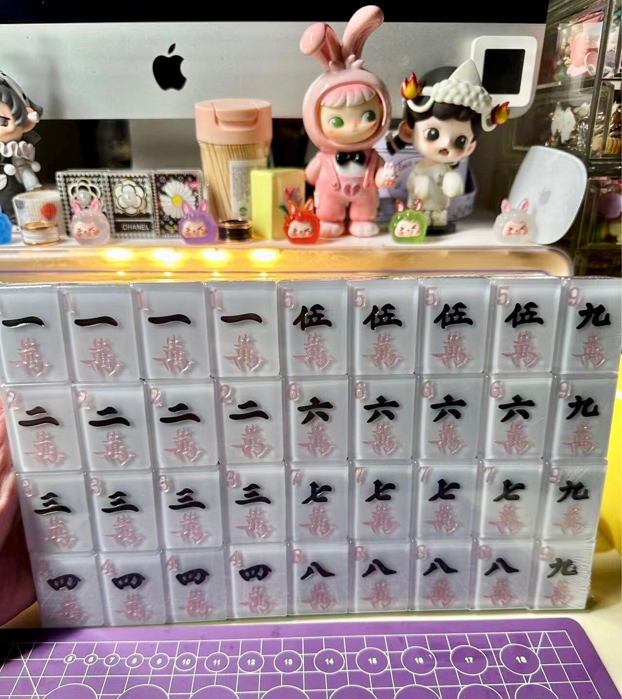 Mahjong Set Resin Mahjong Set AMERICAN Mahjong CUSTOMIZED PERSONALIZED ...