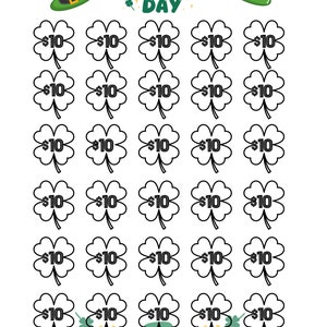 St. Patrick’s Day Saving Challenge - Etsy