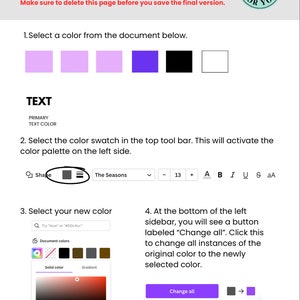 Canva Guide With PLR, Canva Guide for Beginners, Canva Toolbar Guide, How to Use Canva, Canva ...