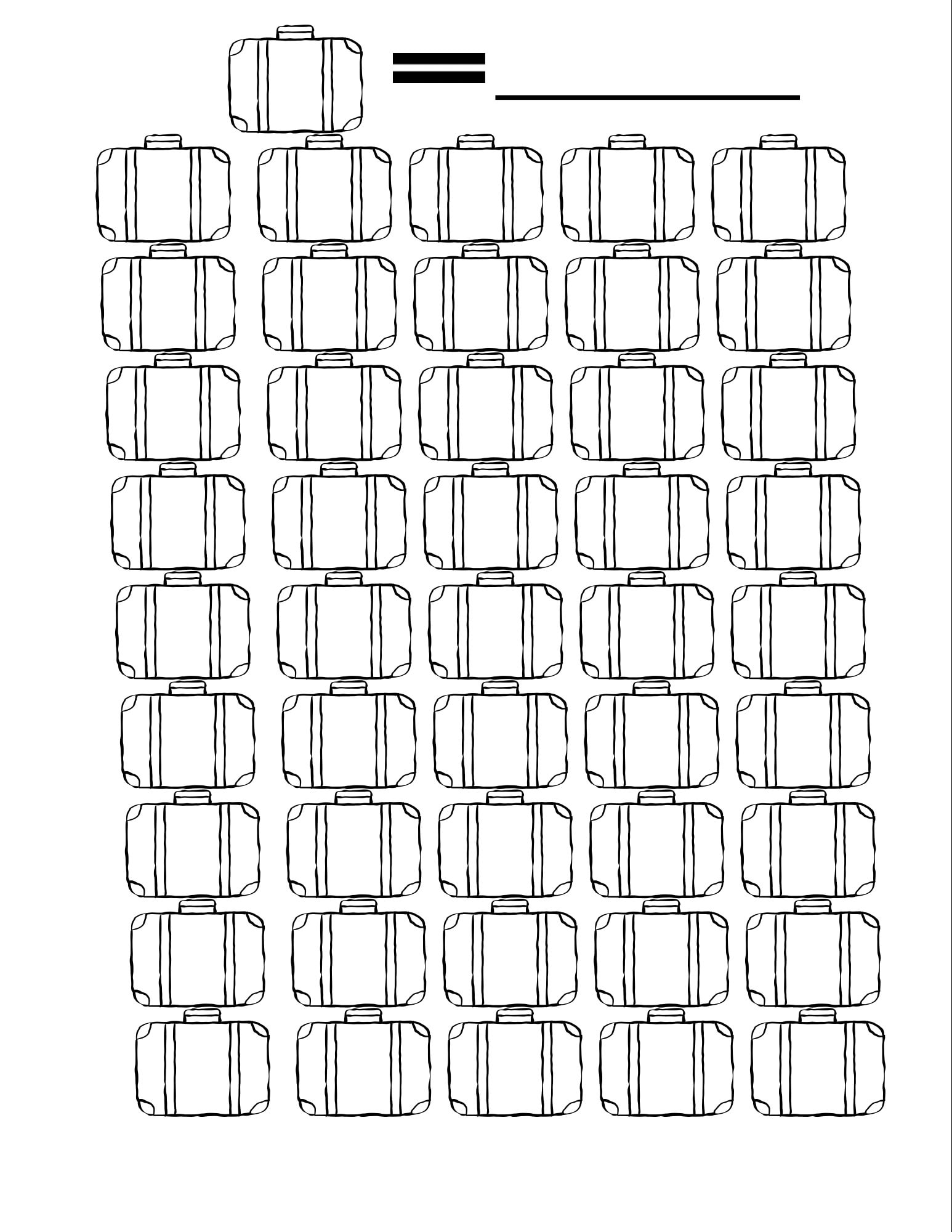 Custom Blank Savings Tracker - Etsy