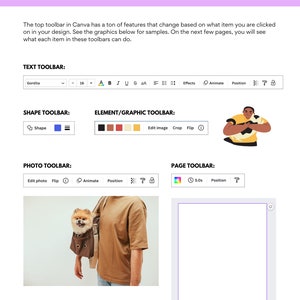 Canva Guide With PLR, Canva Guide for Beginners, Canva Toolbar Guide, How to Use Canva, Canva ...