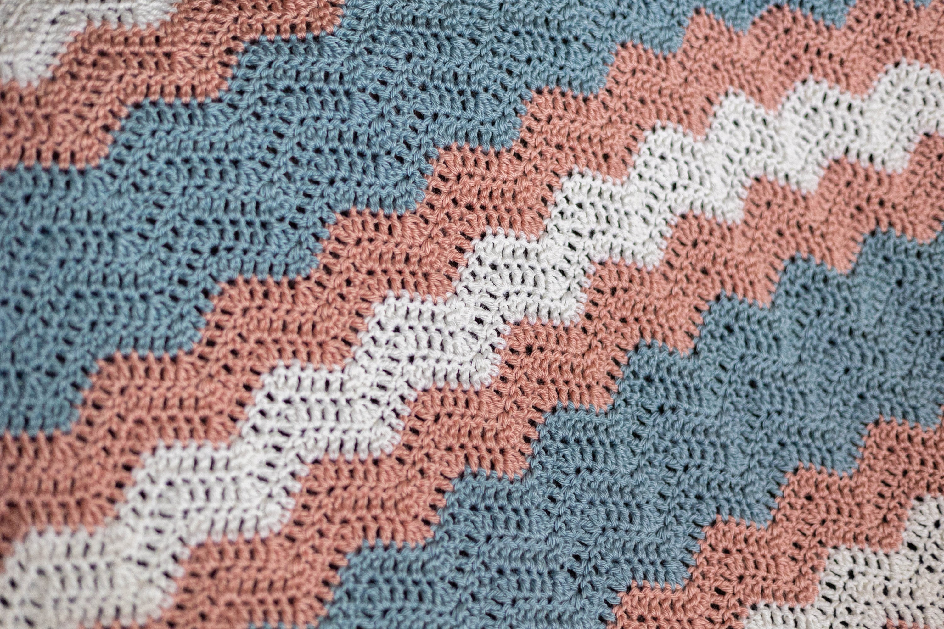 The Ashley Trans Pride Blanket Crochet Pattern - Digital Crochetthrow ...