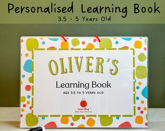 TODDLER LEARNING FOLDER // Personalised Learning File for 2 Years Old ...