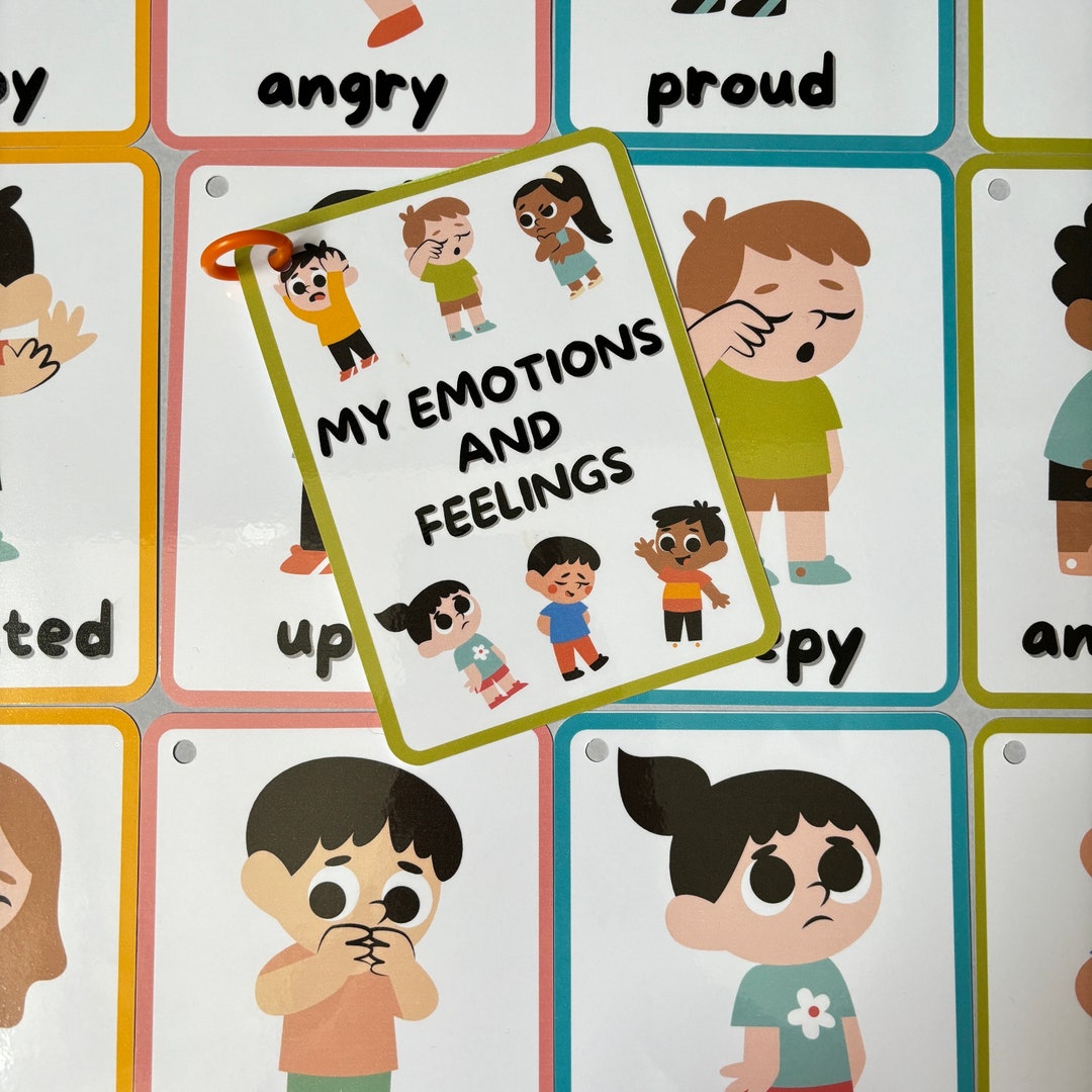My Emotions and Feelings Flashcards, Children’s Emotions and Feelings ...