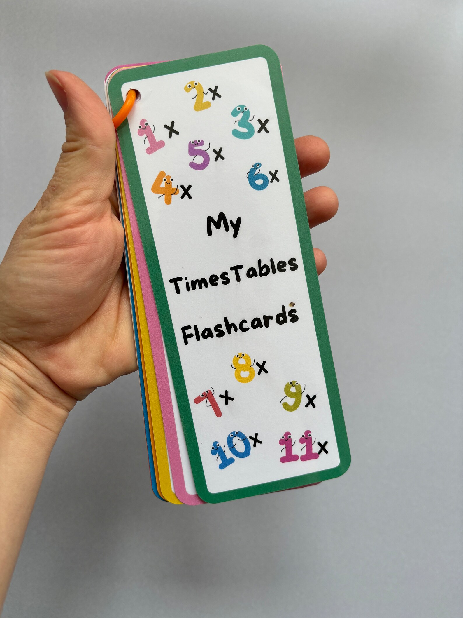 Multiplication Flashcards Times Table Flashcards for Kids, Math ...