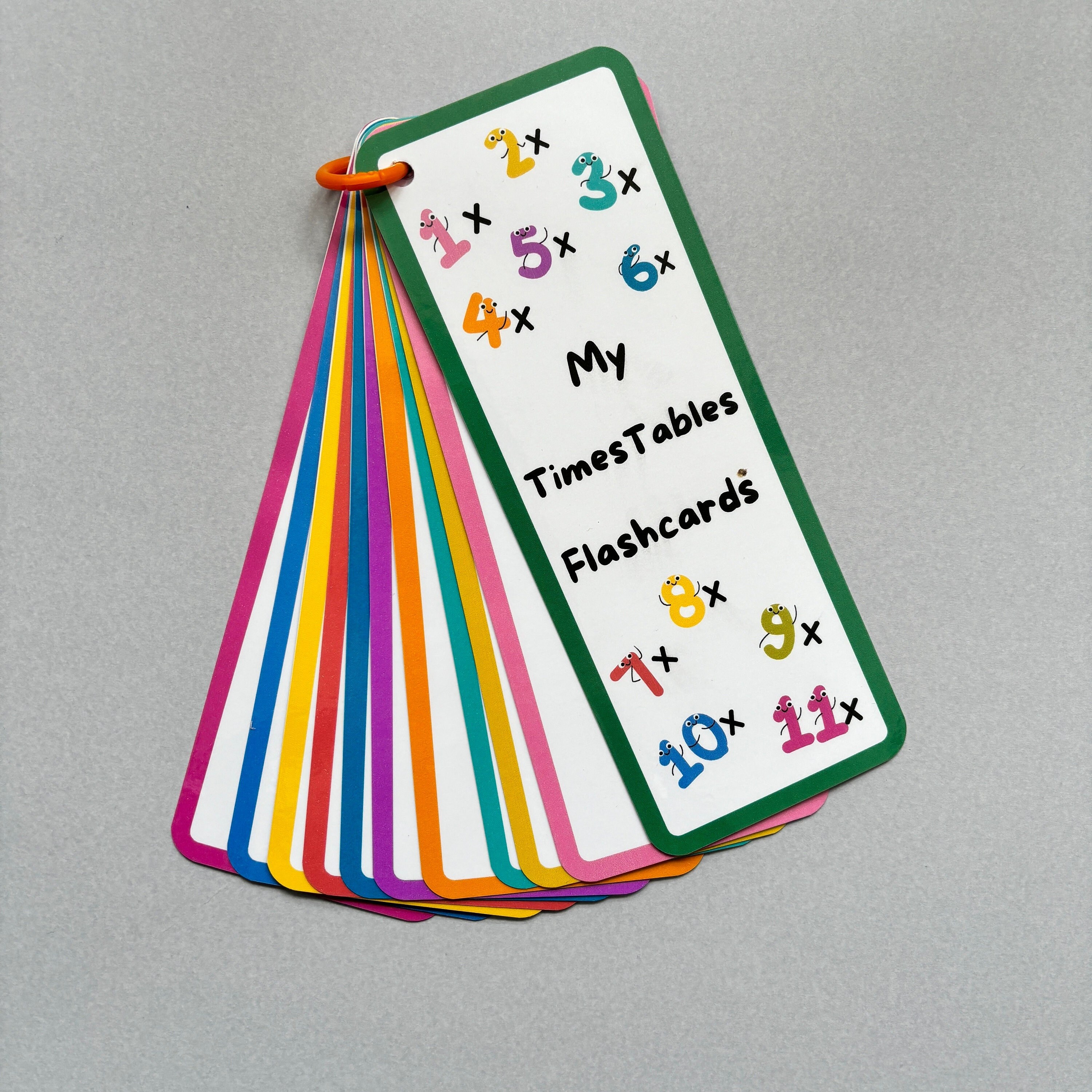Multiplication Flashcards Times Table Flashcards for Kids, Math ...