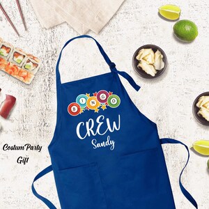BINGO CREW Gift,personalised Bingo Gift,bingo Crew Apron,bingo Lover ...