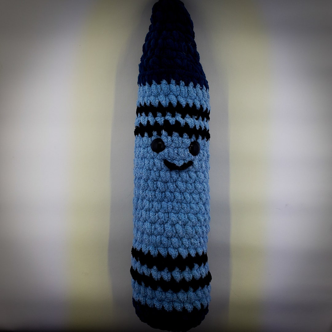 Crochet Crayon Plushie - Etsy