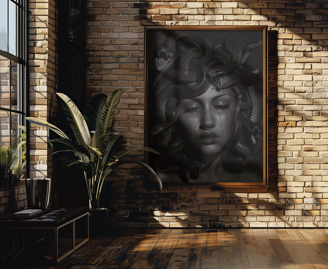 She Weeps in Stone Poster Wall Art - Etsy