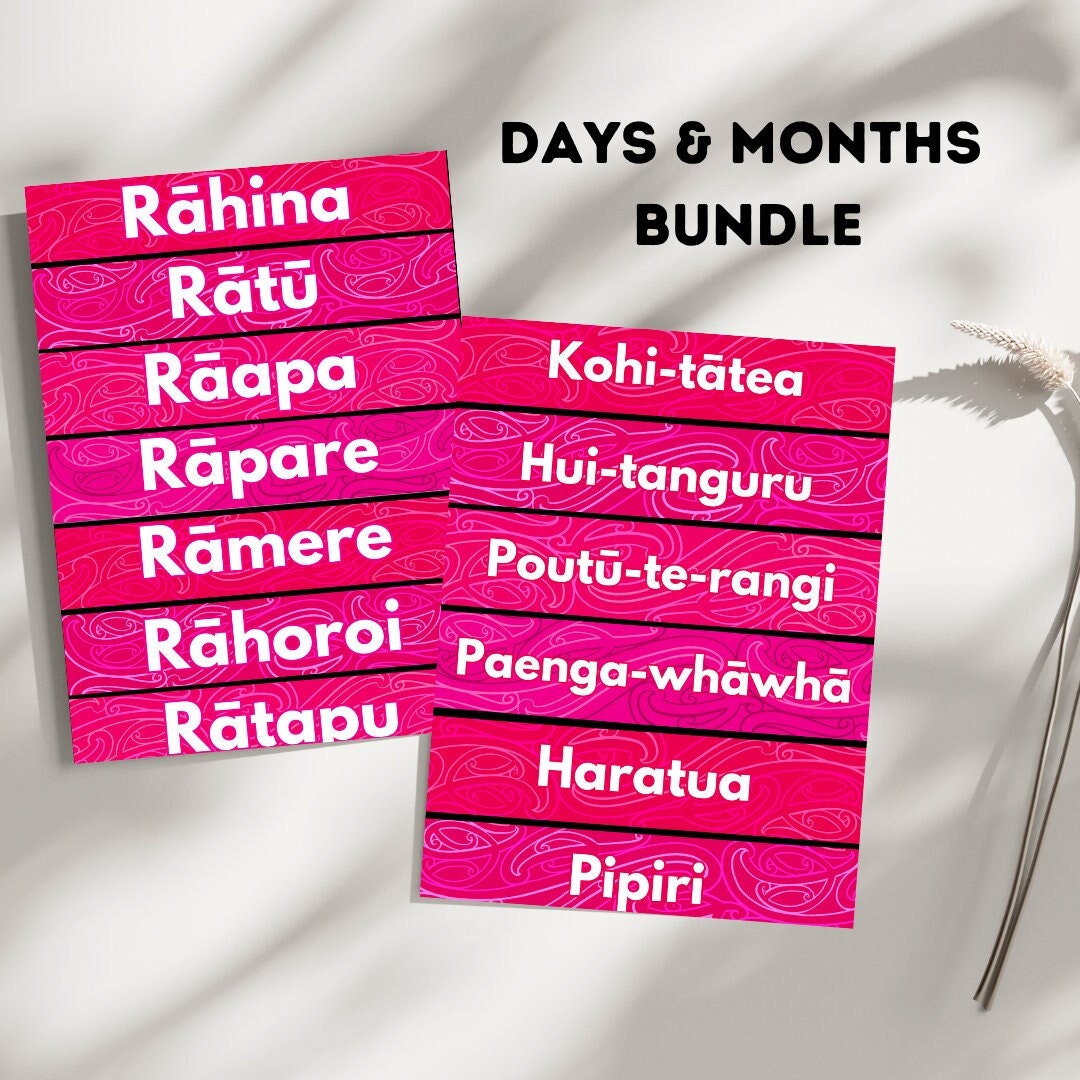 Te Reo Maori Resources Maori SVG Maori Educational Resources Maori ...