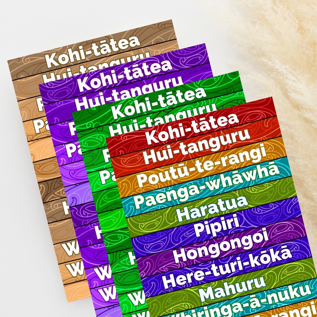 Te Reo Maori Resources Maori SVG Maori Educational Resources Maori ...