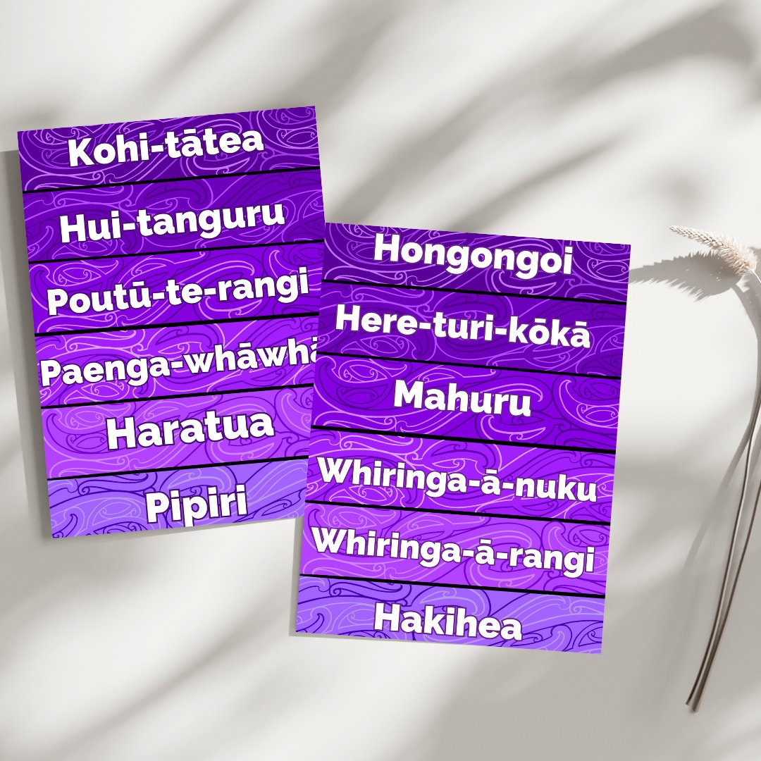 Te Reo Maori Resources Maori SVG Maori Educational Resources Maori ...