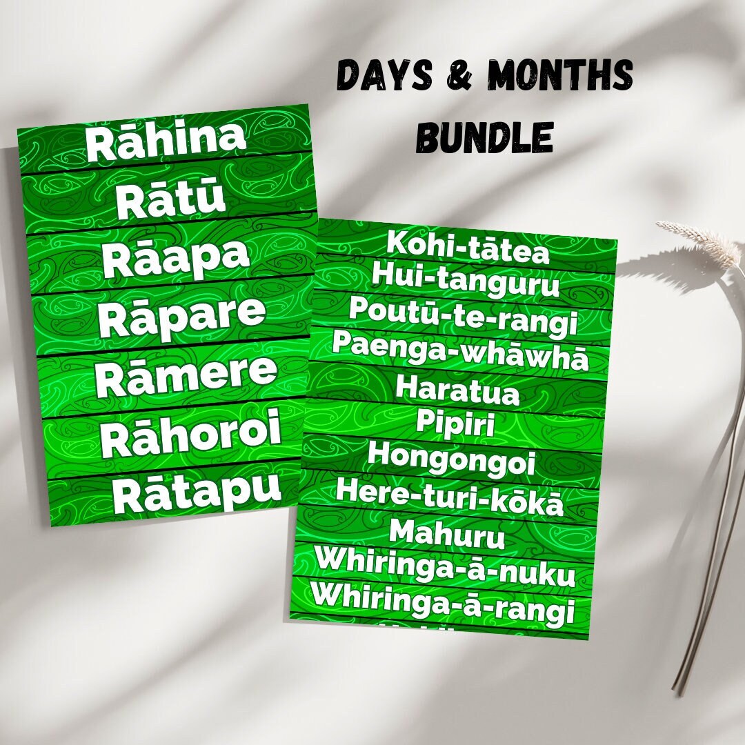 Te Reo Maori Resources Maori SVG Maori Educational Resources Maori ...