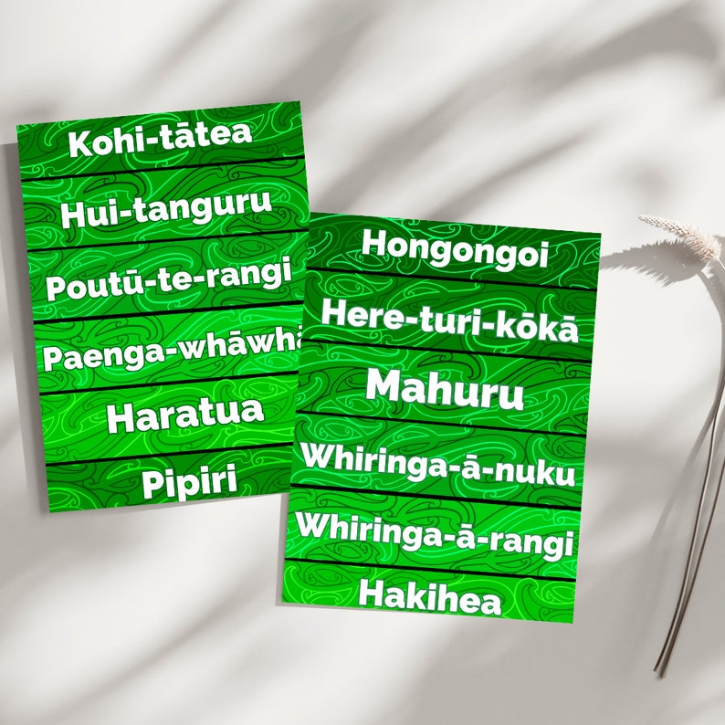Te Reo Maori Resources Maori SVG Maori Educational Resources Maori ...