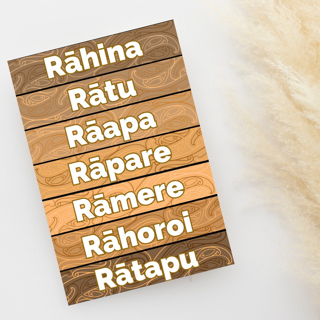 Te Reo Maori Resources Maori SVG Maori Educational Resources Maori ...