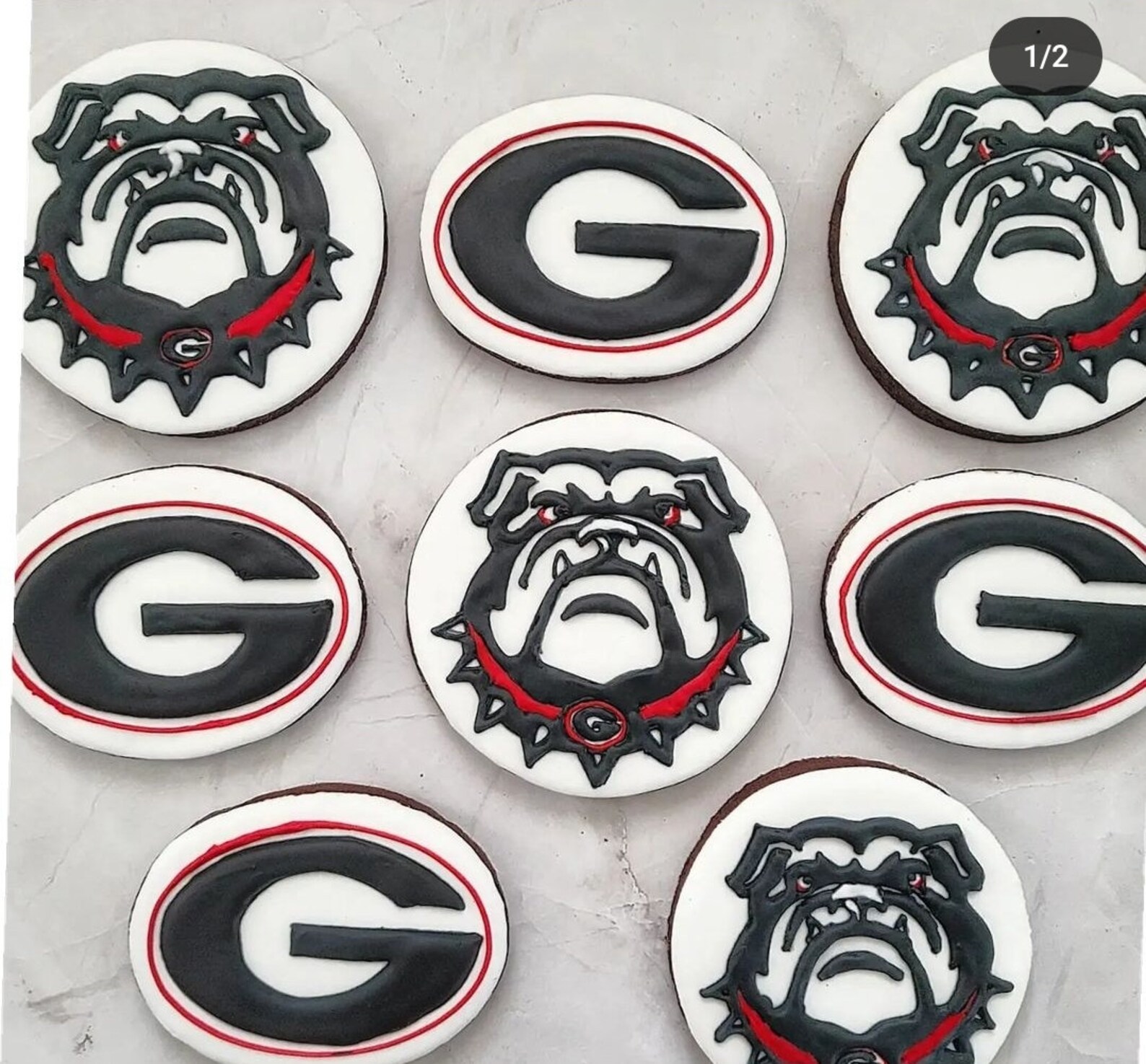 Custom College Cookies - Etsy