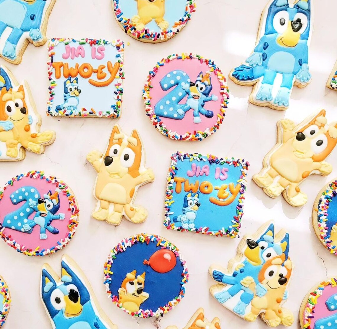 Bluey & Bingo Cookies - Etsy