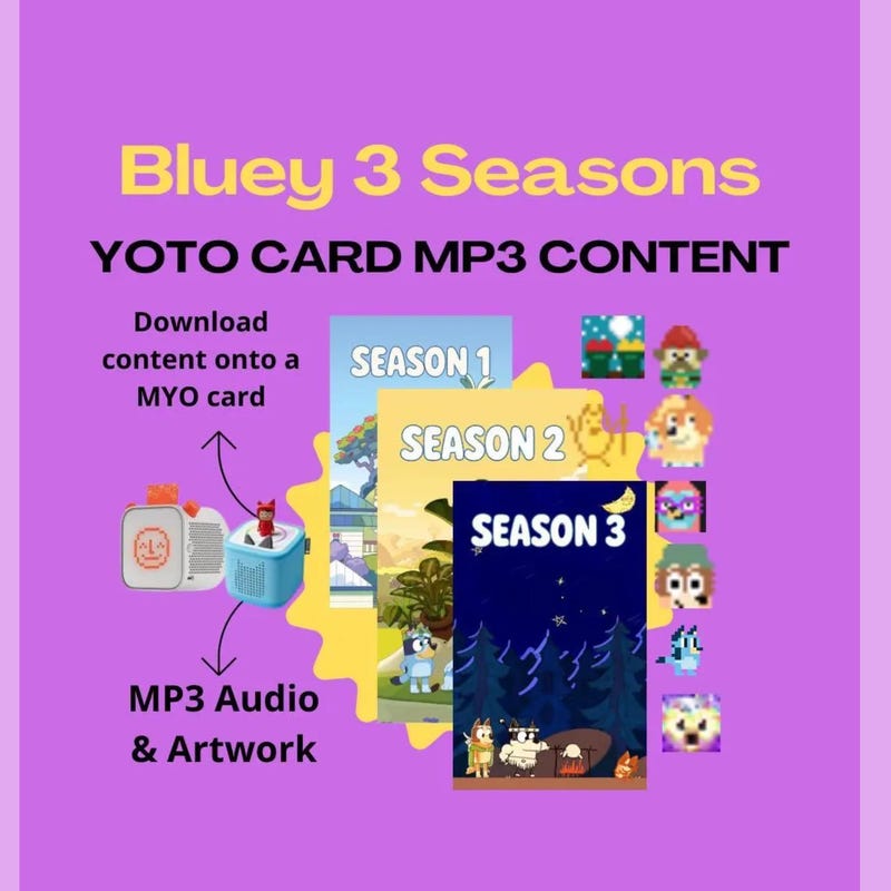 Bluey Music Box - Etsy