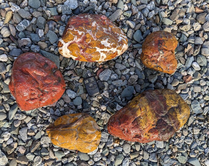 CA Jasper Agate Boulders 22 Pounds Jaspagate Rough - Etsy