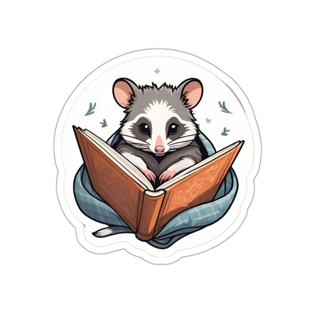 Kiss-cut Stickers - Possum Home - Possum Decal, Vinyl Possum Sticker ...
