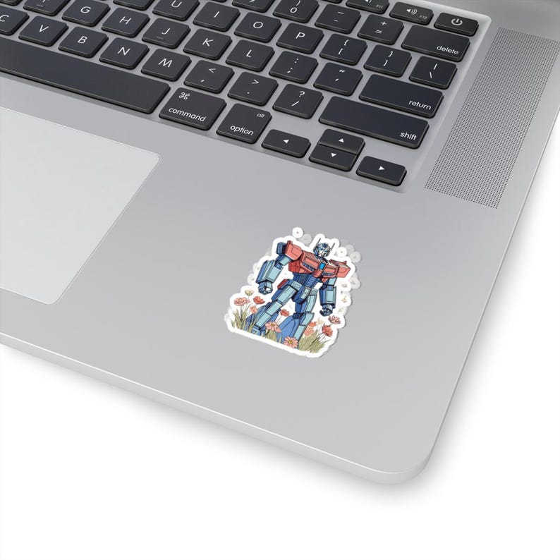 Optimus Prime Sticker, Autobot Logo, Transformer Decal, Laptop Sticker ...