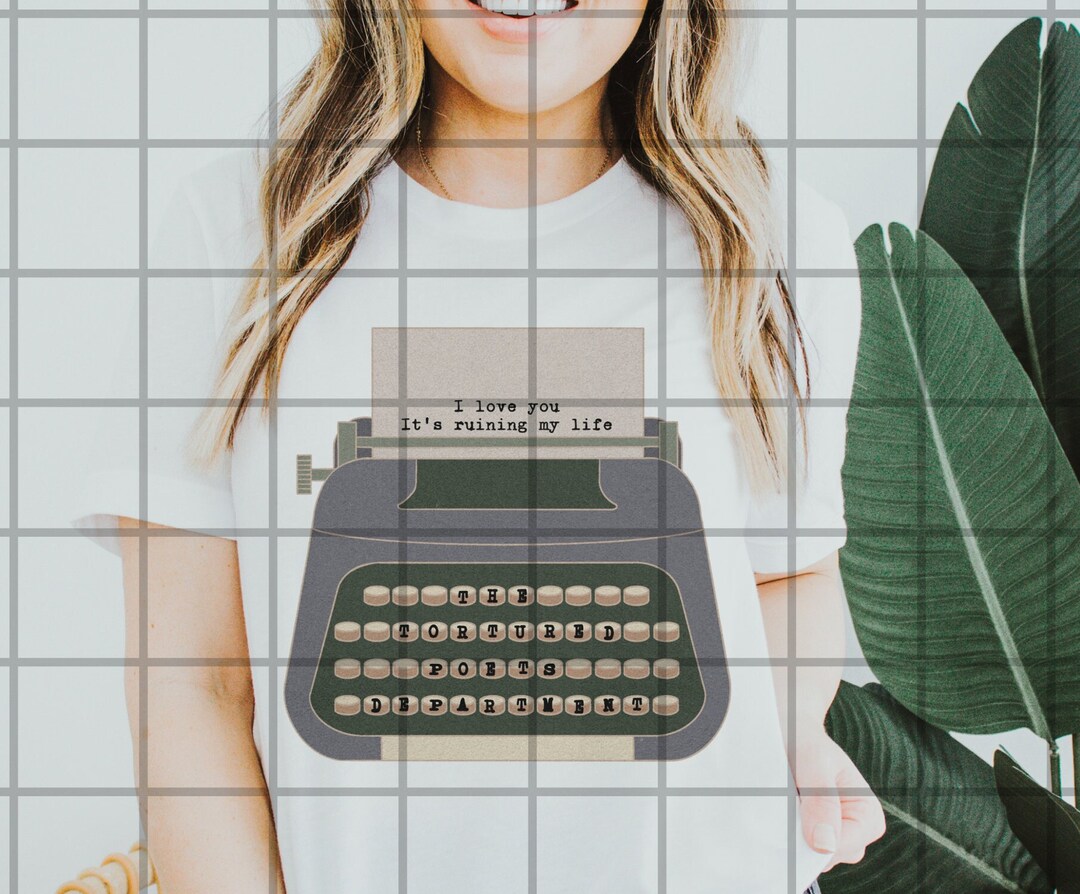 Taylor Swift PNG, TTPD PNG, Tortured Poets Png, Swiftie Png, Typewriter ...