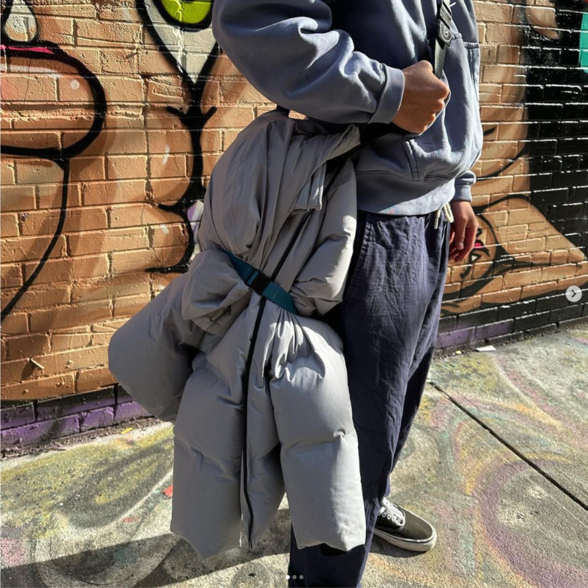 BAND Jacket Strap Hands-free Jacket Carrier. Recycled Plastic Bottles ...