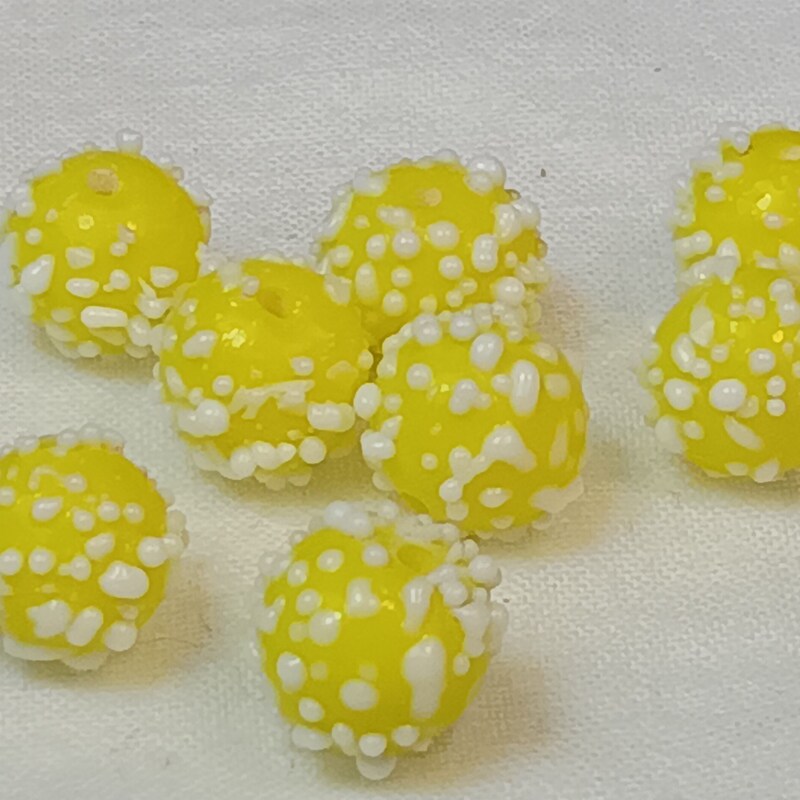 Yellow Polka Dots - Etsy