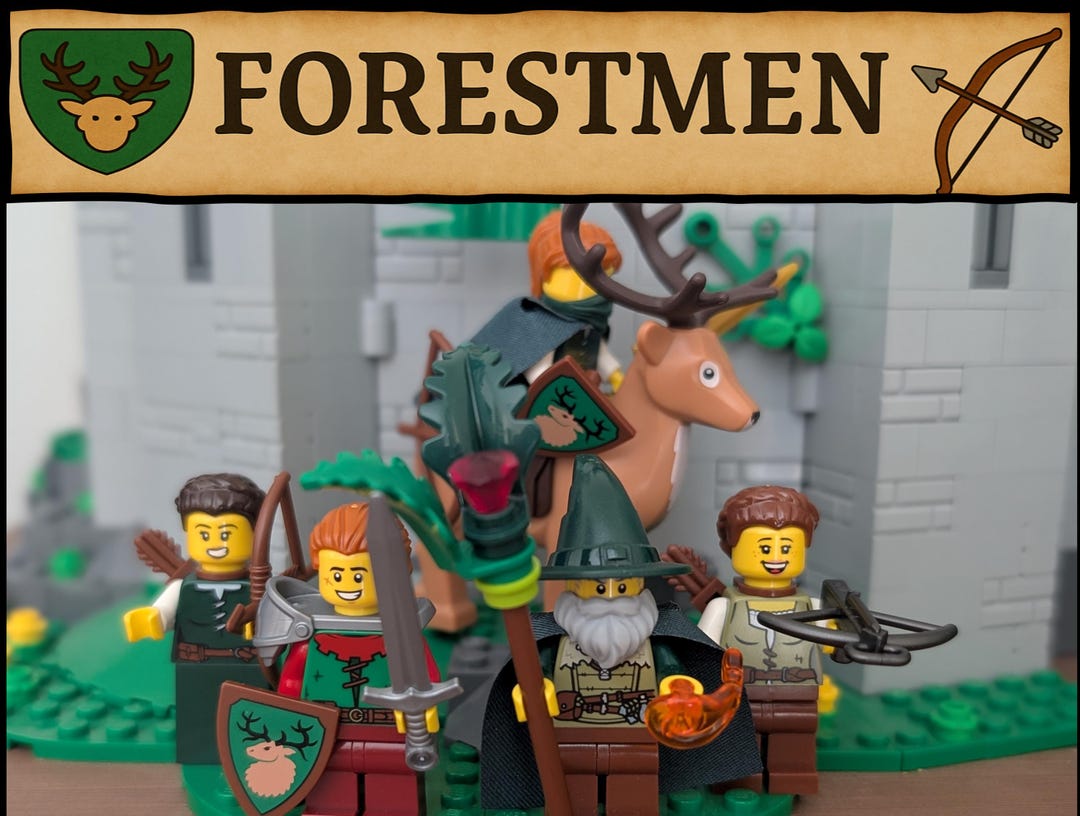 Custom Forestmen Minifigures - Etsy