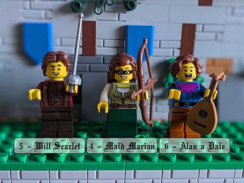 LEGO Castle - Robin Hood and the Merry Men - Sheriff of Nottingham ...