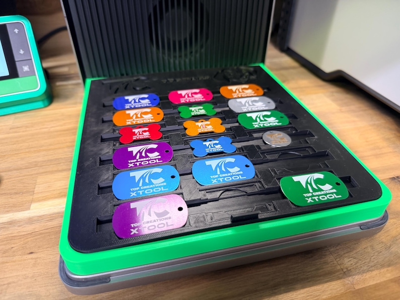 X-tool F1/F2 Ultra Dog Tag Jig – 3D Printed Engraving Fixture - Etsy