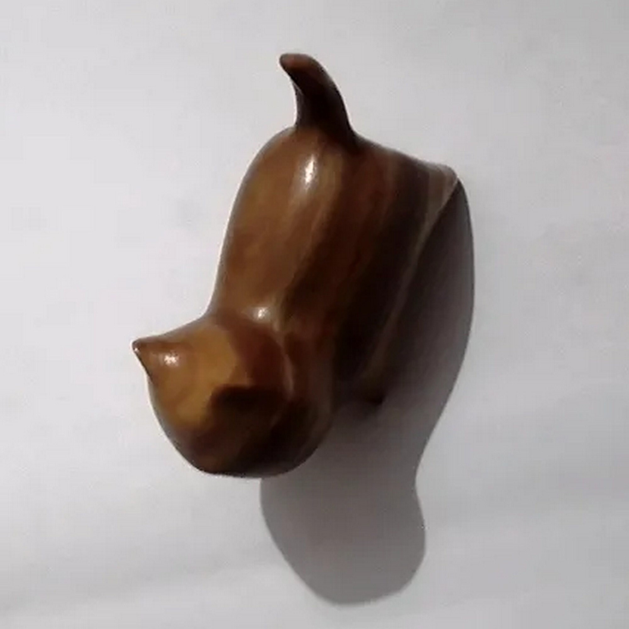 Green Sandalwood Mini Cat Statue cute Animal Wood Decoration - Etsy