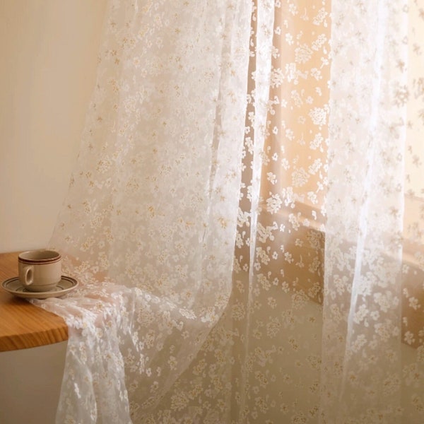 French Sheer Curtains - Etsy