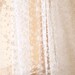 French Daisy Printed Sheer Curtain, Transparent Drape, Chic Light ...