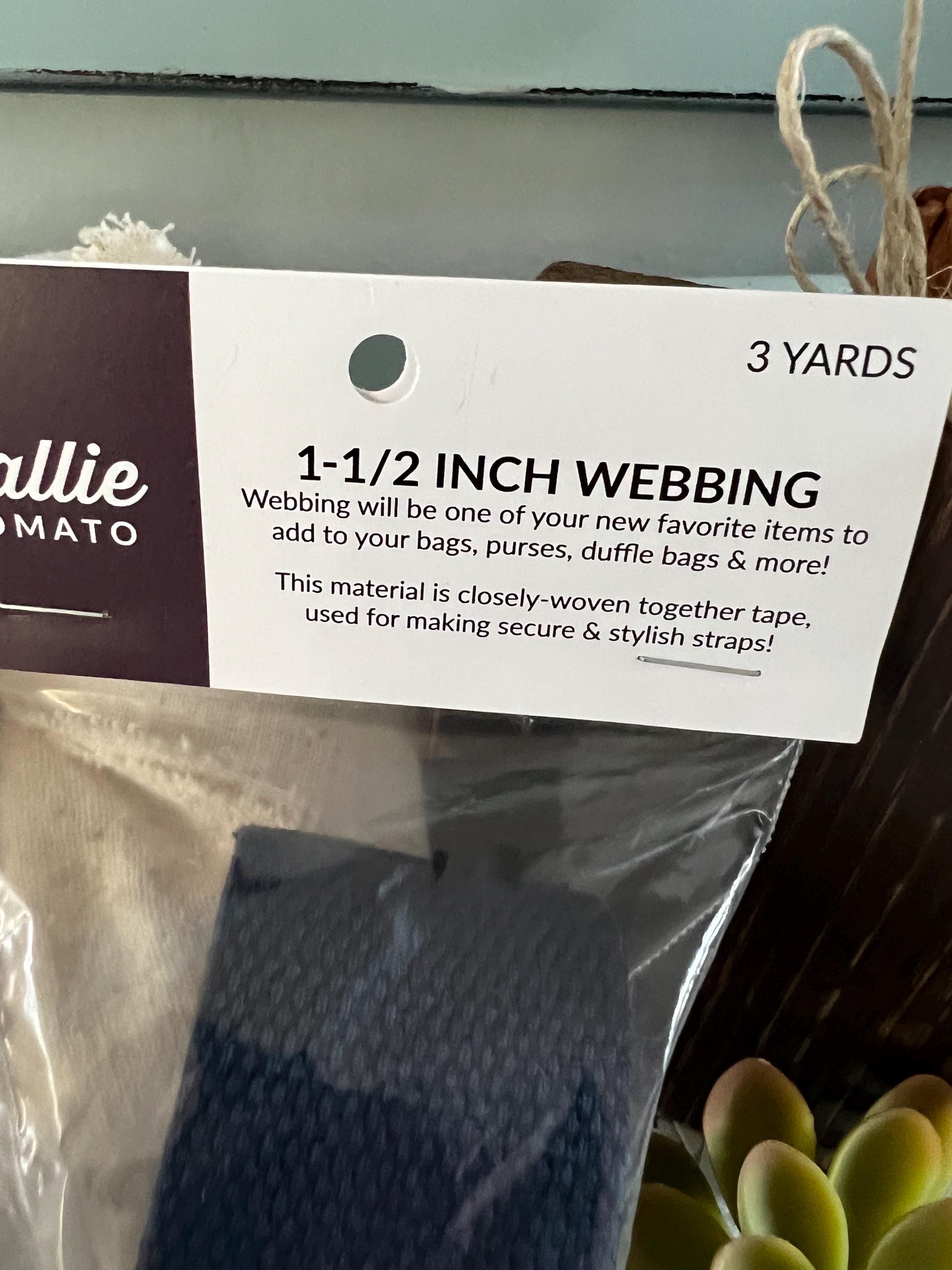 Navy Webbing 1-1/2in X 3 Yd by Sallie Tomato - Etsy
