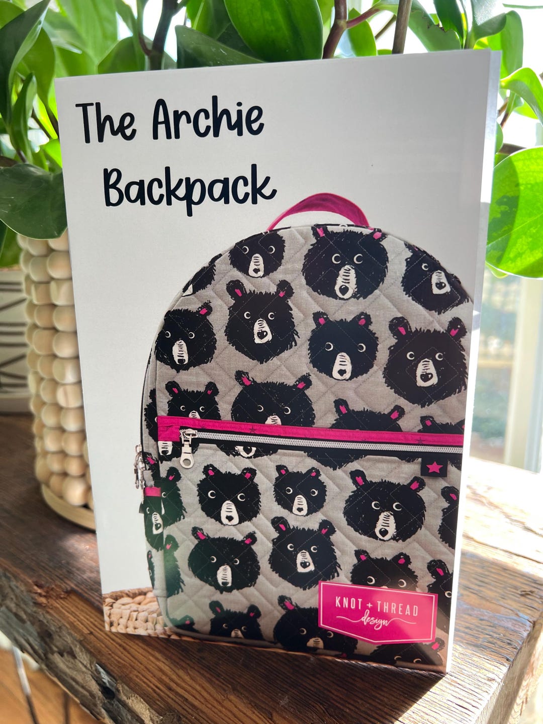 The Archie Backpack From Knot and Thread Designs - Etsy