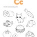 26 Letters Alphabet Coloring Worksheets for Kids 3-7 Years Old. - Etsy